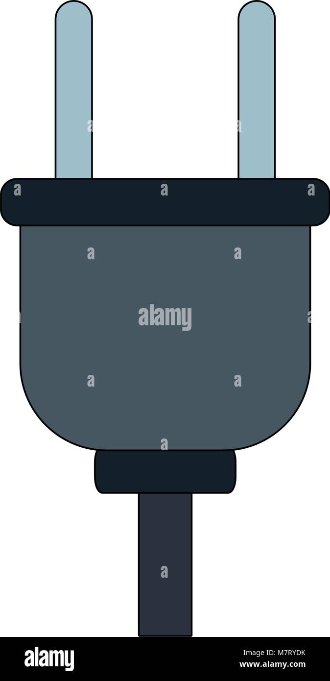 Electric plug symbol vector illustration graphic design Stock Vector ...