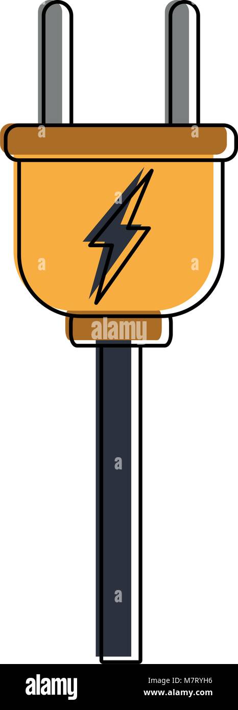 Electric plug symbol Stock Vector Image & Art - Alamy