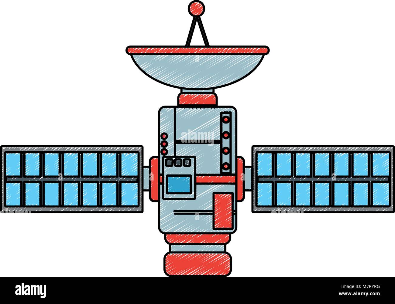 Satellite draw hi-res stock photography and images - Alamy