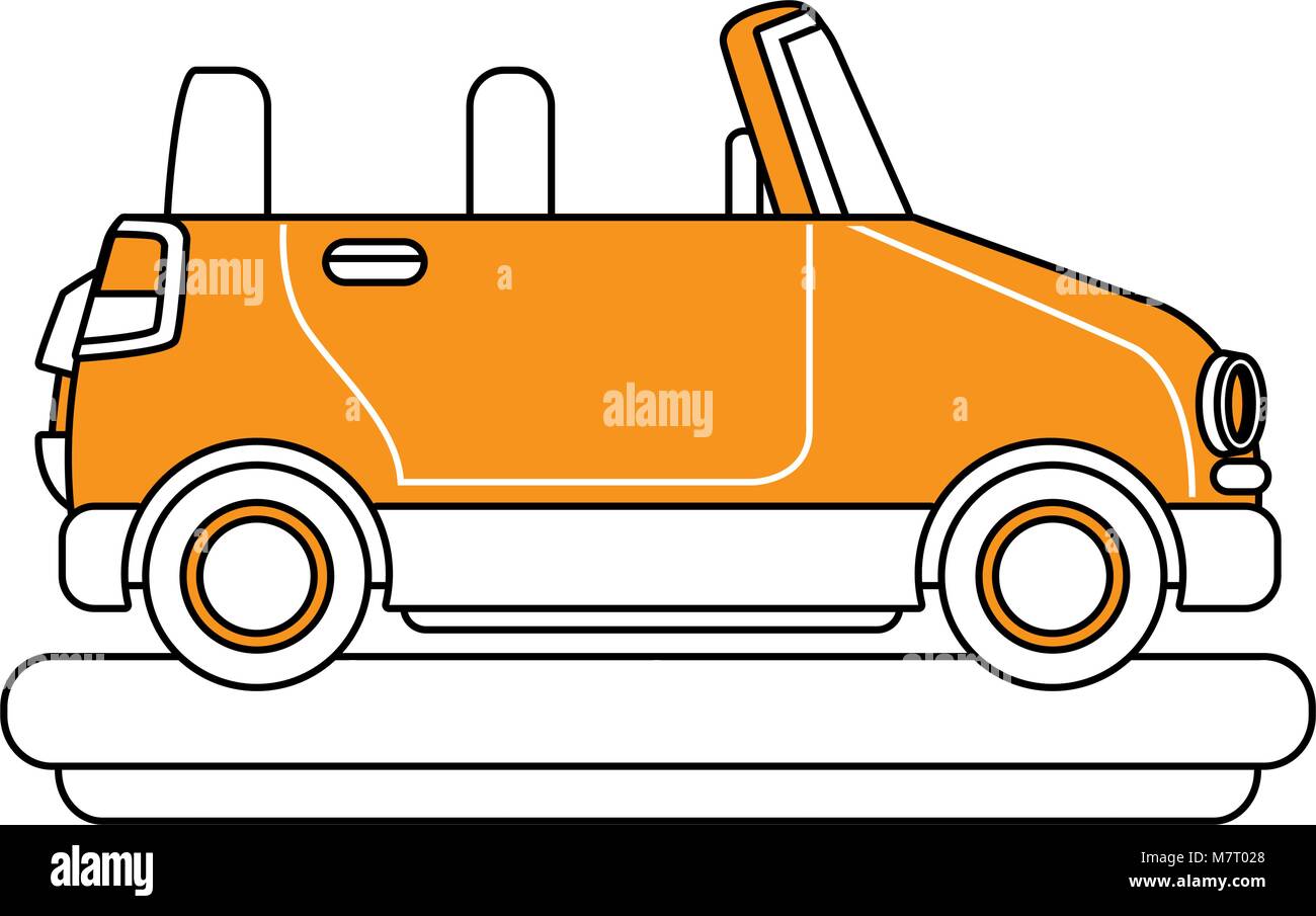 Funny small car cartoon Stock Vector Image & Art - Alamy