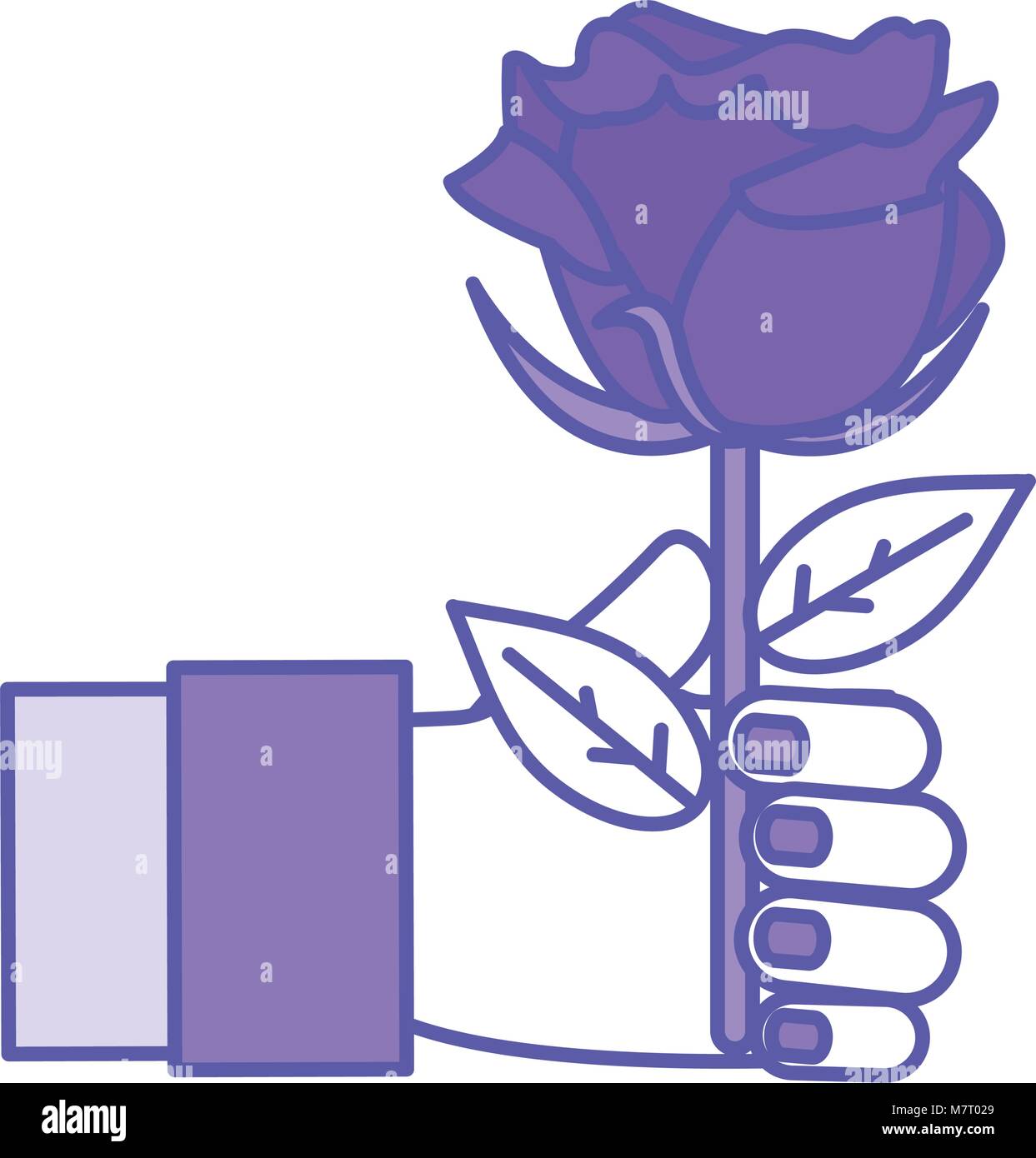 duo color woman hand with Stock Vector Image & Art - Alamy