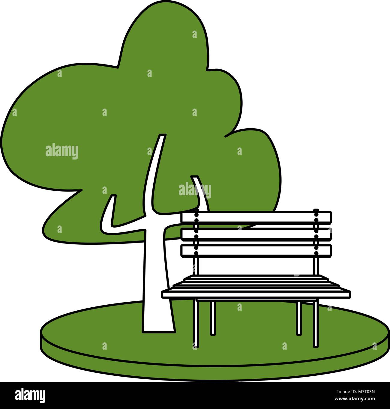 Antique garden chair Stock Vector Images - Alamy
