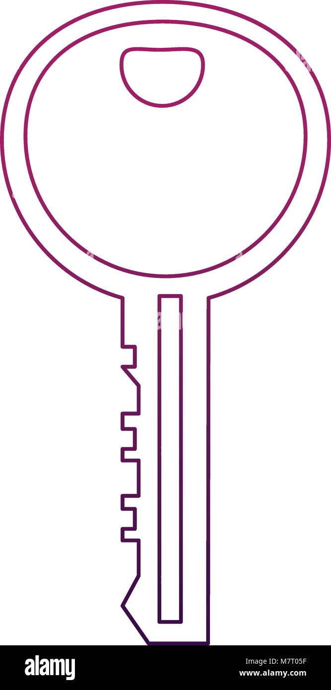 Door key isolated Stock Vector Image & Art - Alamy