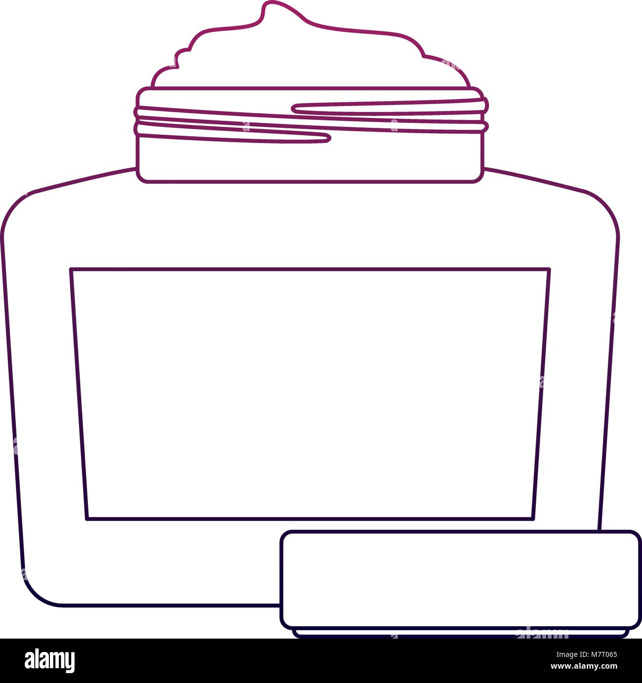 Skin cream bottle Stock Vector Image & Art - Alamy