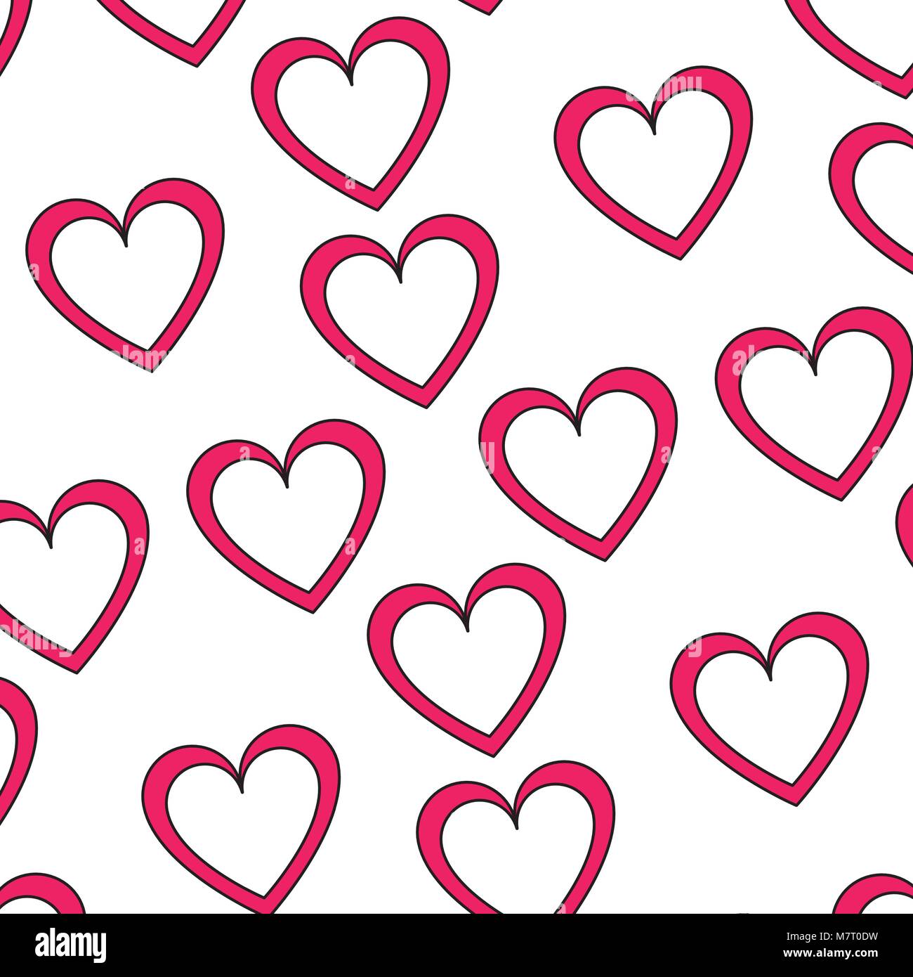 heart love symbol of passion design background Stock Vector Image & Art ...