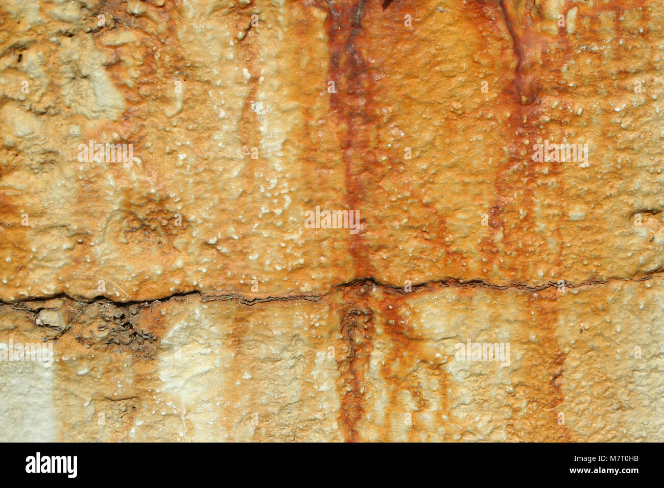Rusty concrete wall Stock Photo - Alamy