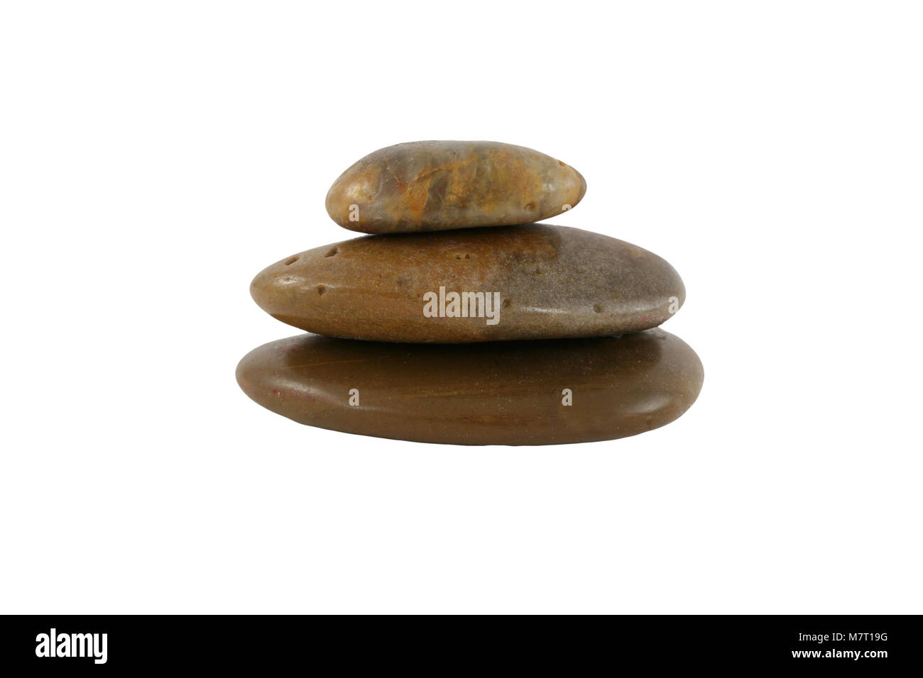 A Isolated stack of zen rocks Stock Photo - Alamy
