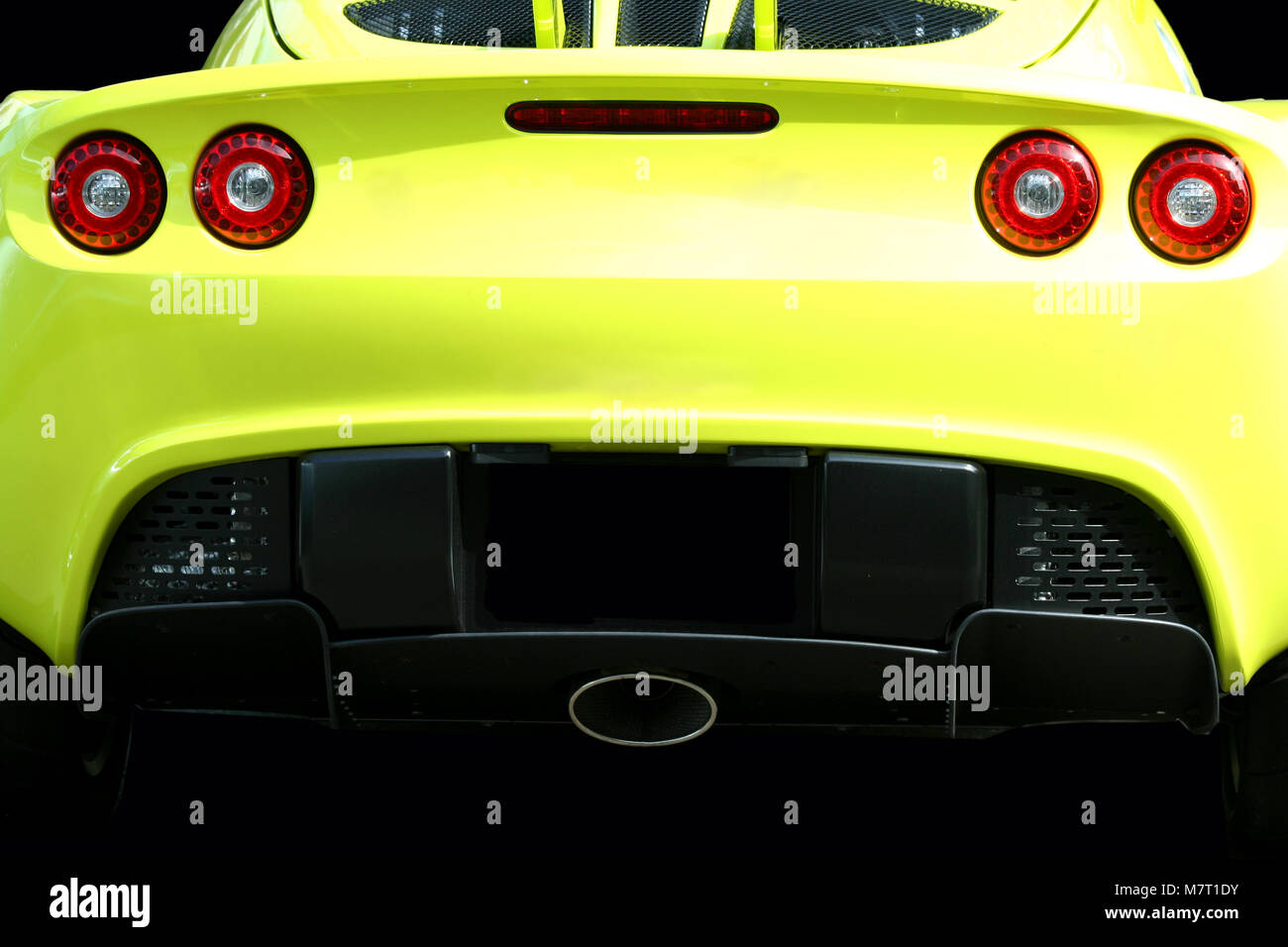Sports car rear view hi-res stock photography and images - Alamy
