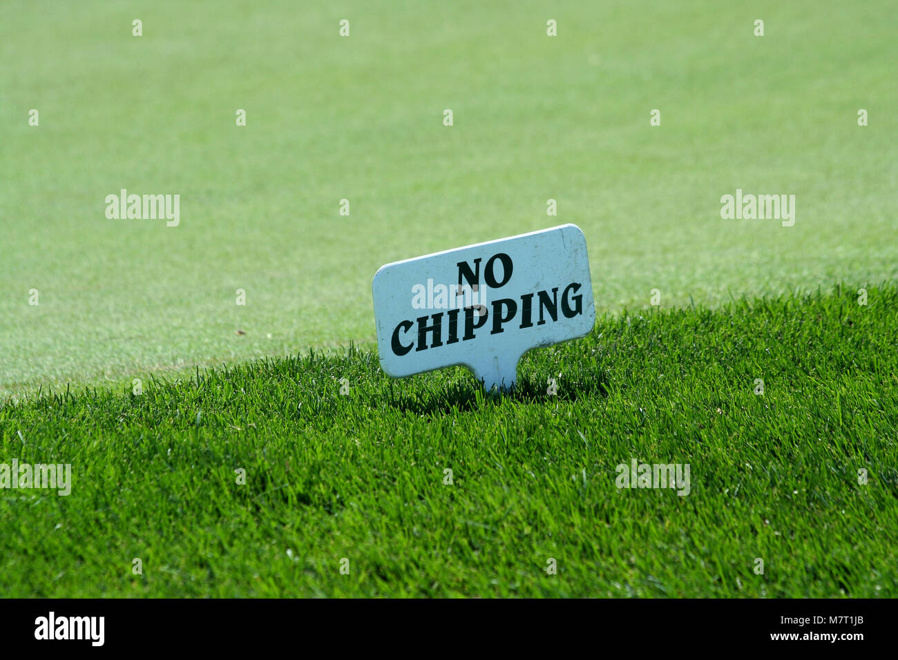 no chipping sign Stock Photo - Alamy