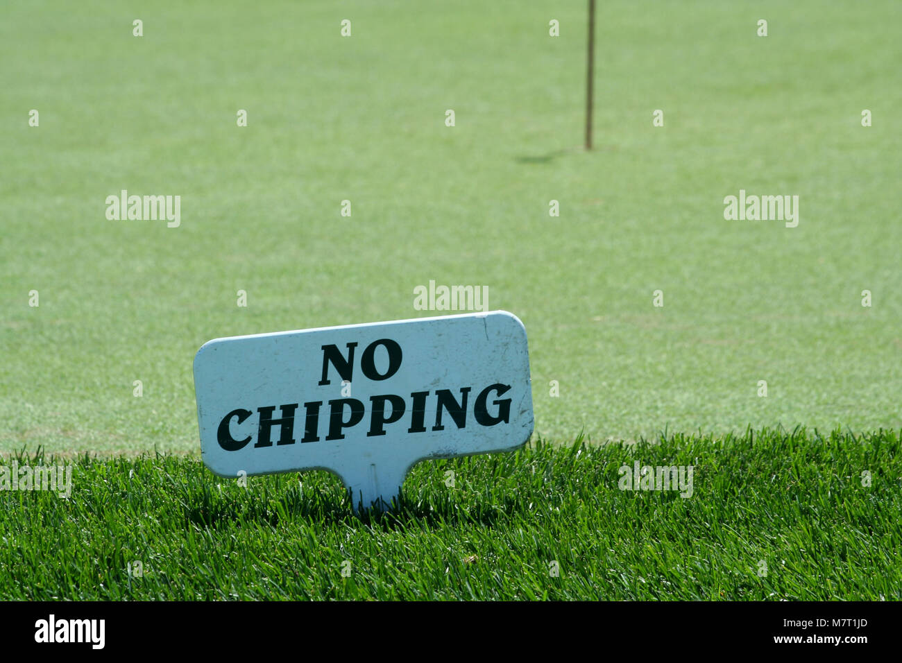 no chipping sign Stock Photo - Alamy