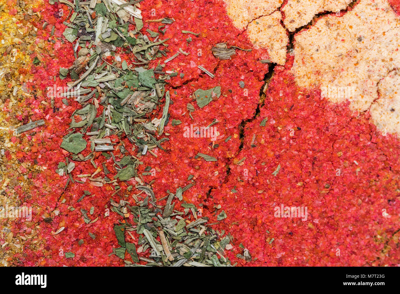 Texture of spices and herb Stock Photo - Alamy