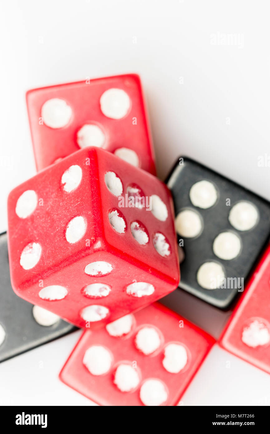 a lot of dice, the texture of the game concept Horizontal Stock Photo ...