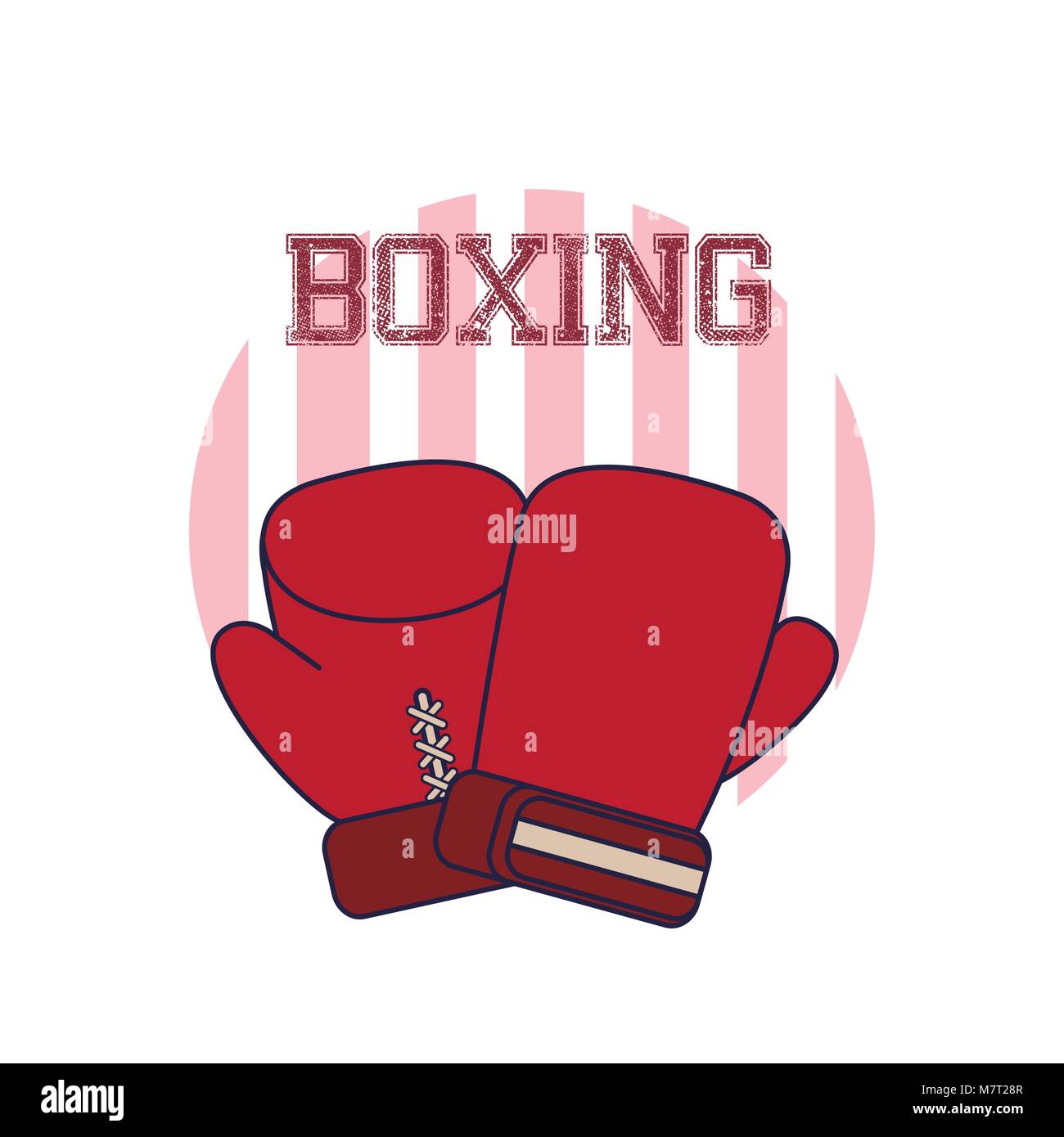 Boxing sport gloves Stock Vector Image & Art - Alamy