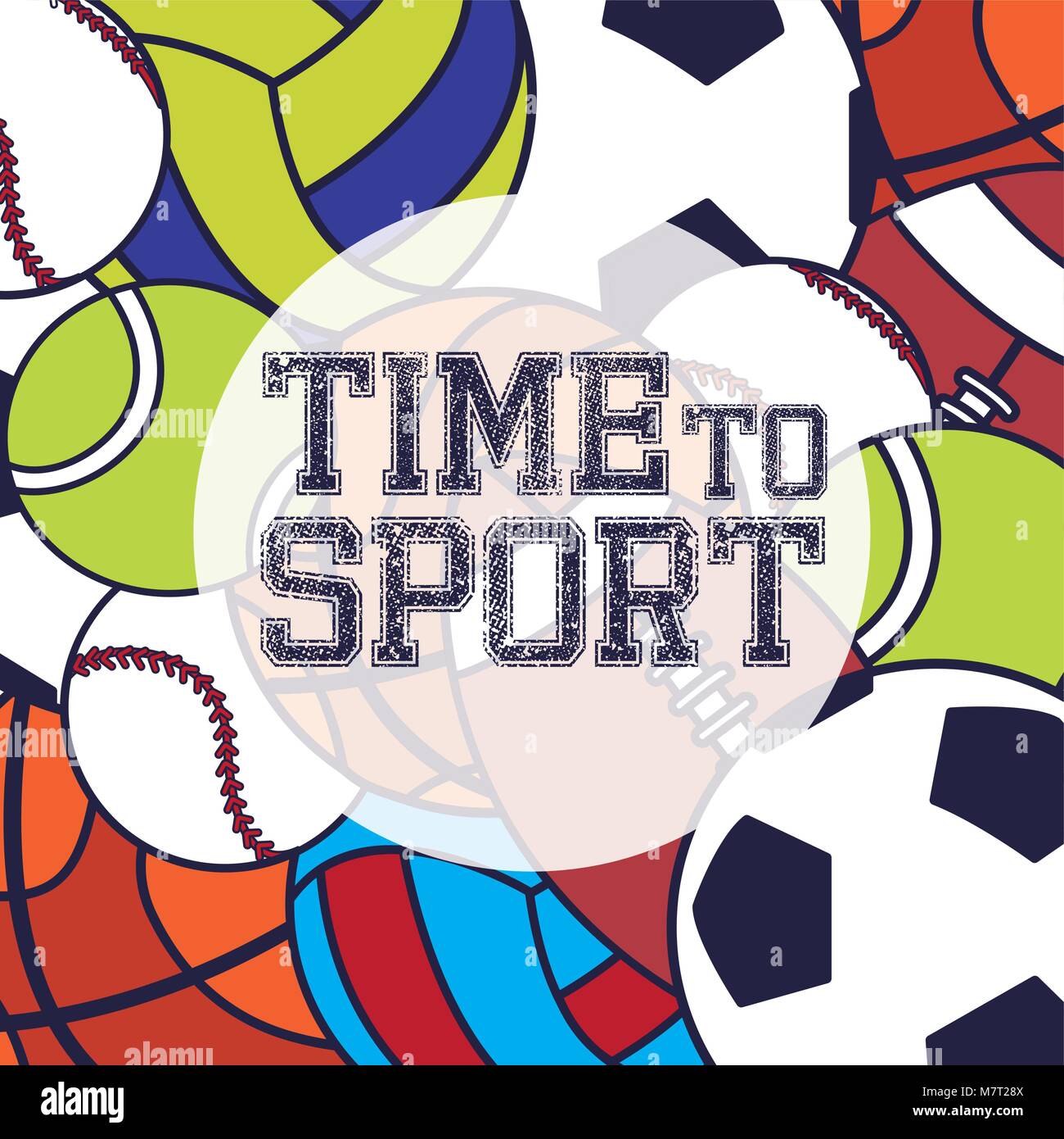 Tennis time Stock Vector Images - Alamy