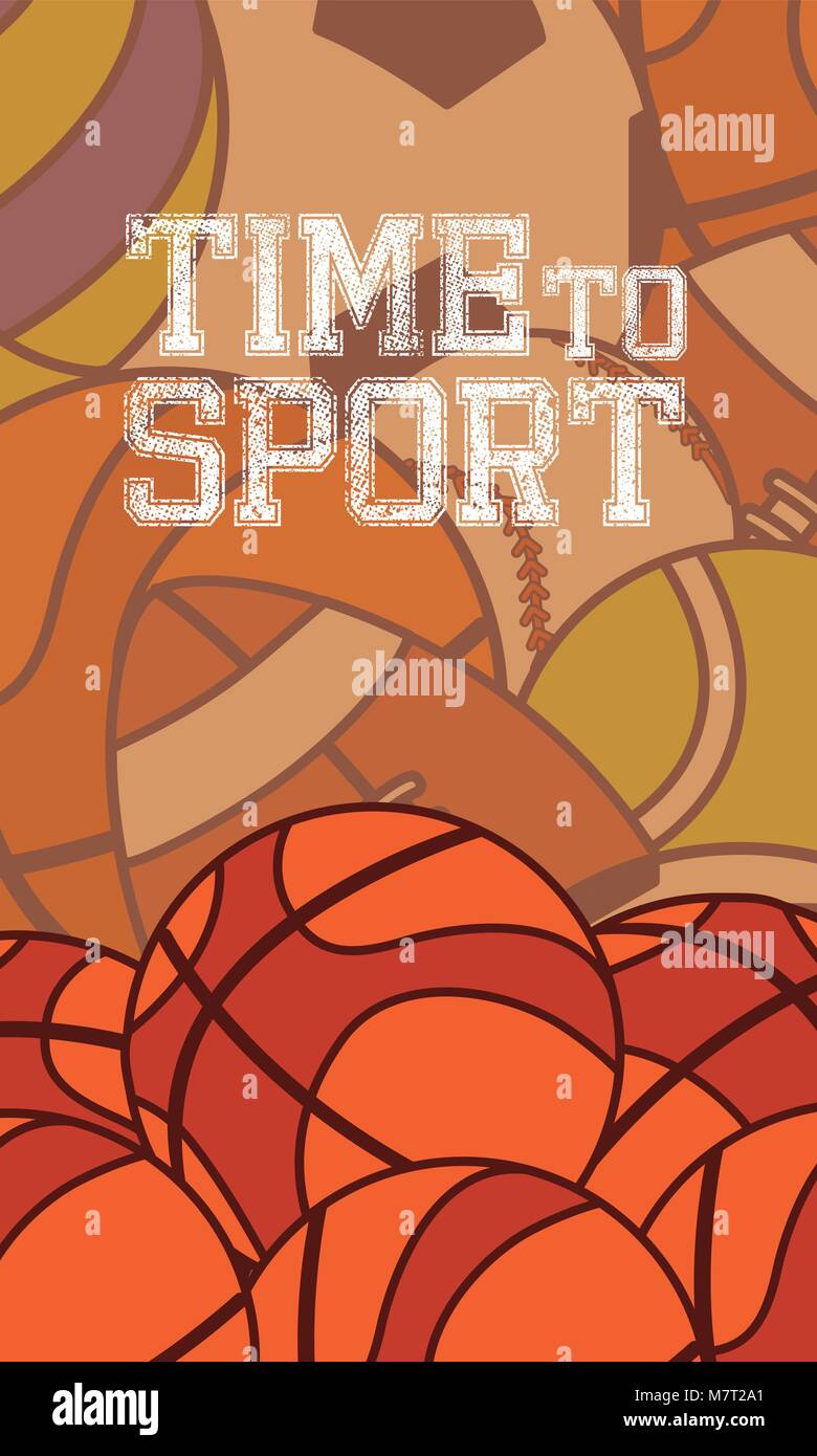 Time to sport concept Stock Vector Image & Art - Alamy