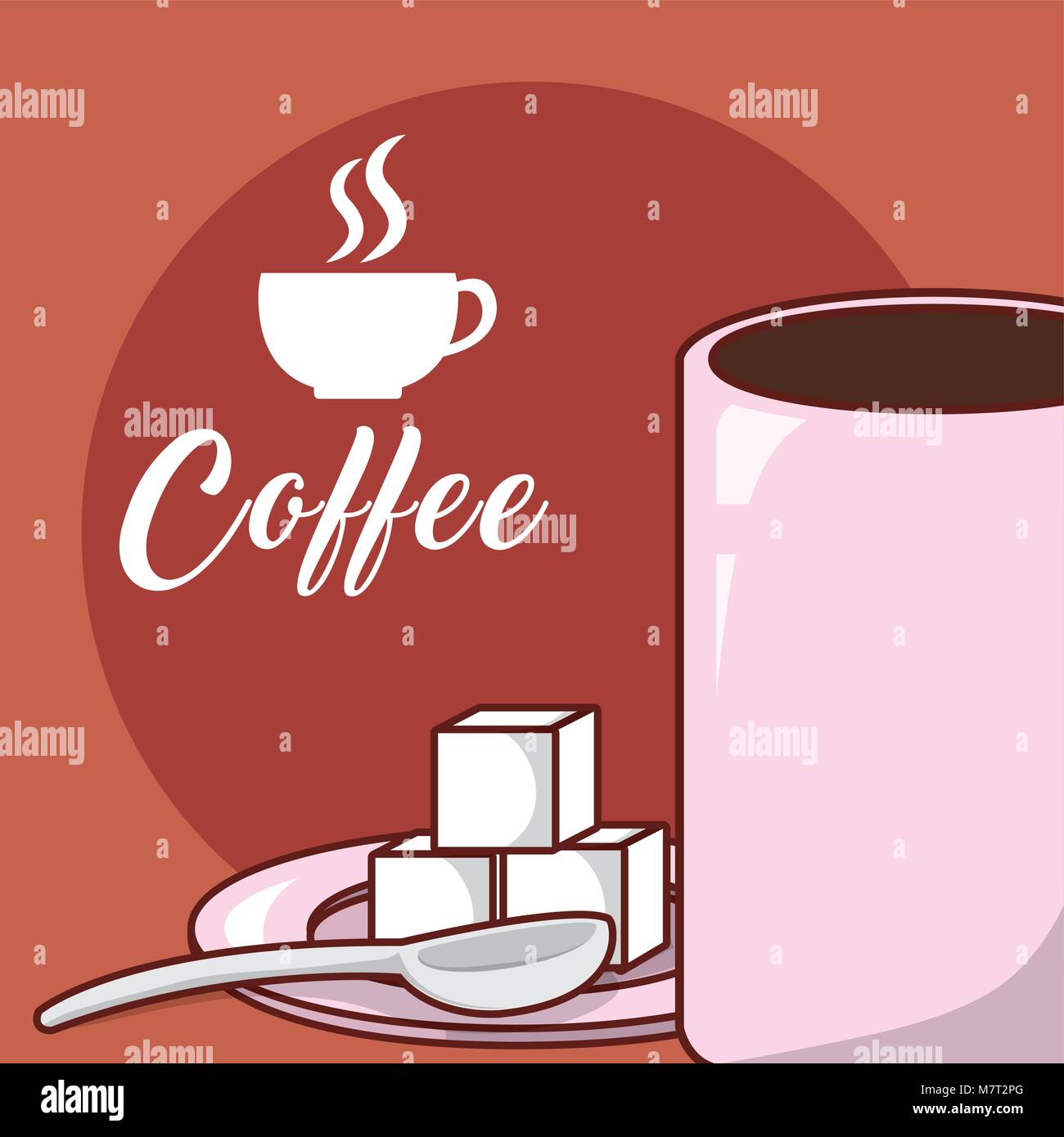 Sugar cubes Stock Vector Images - Alamy