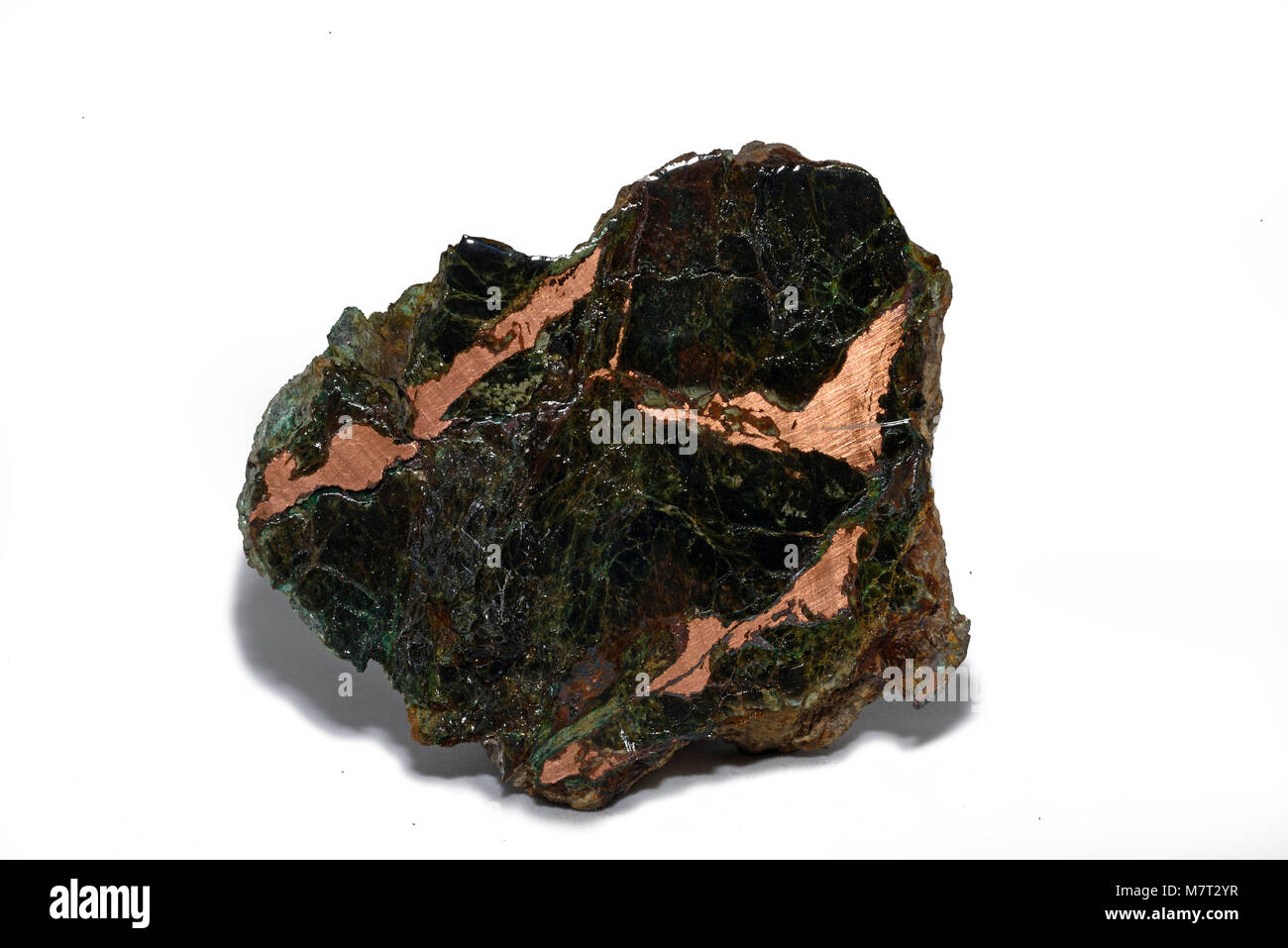 A specimen of native copper from the Champion Mine at Nelson, New ...