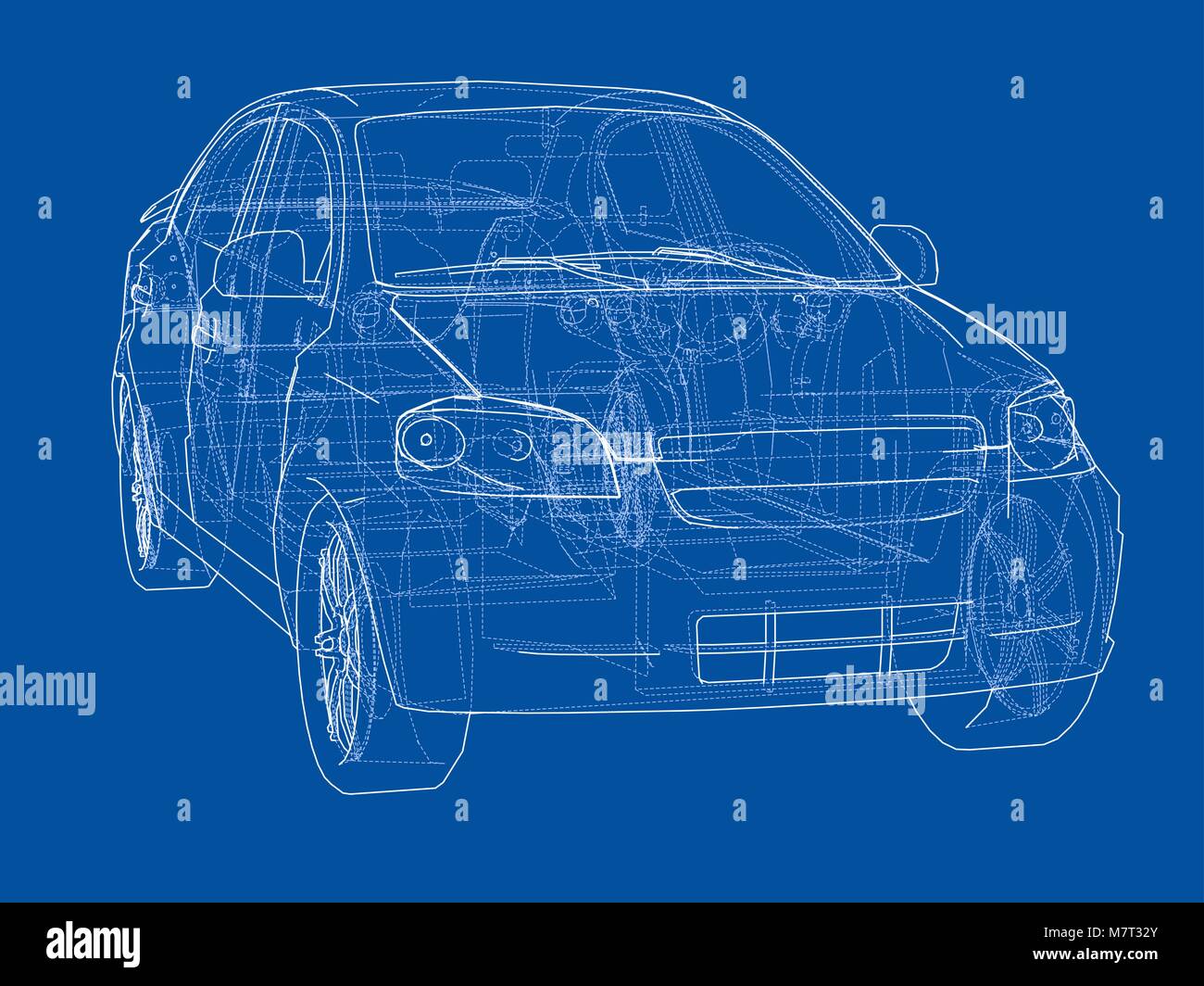 Concept car. Vector Stock Vector Image & Art - Alamy