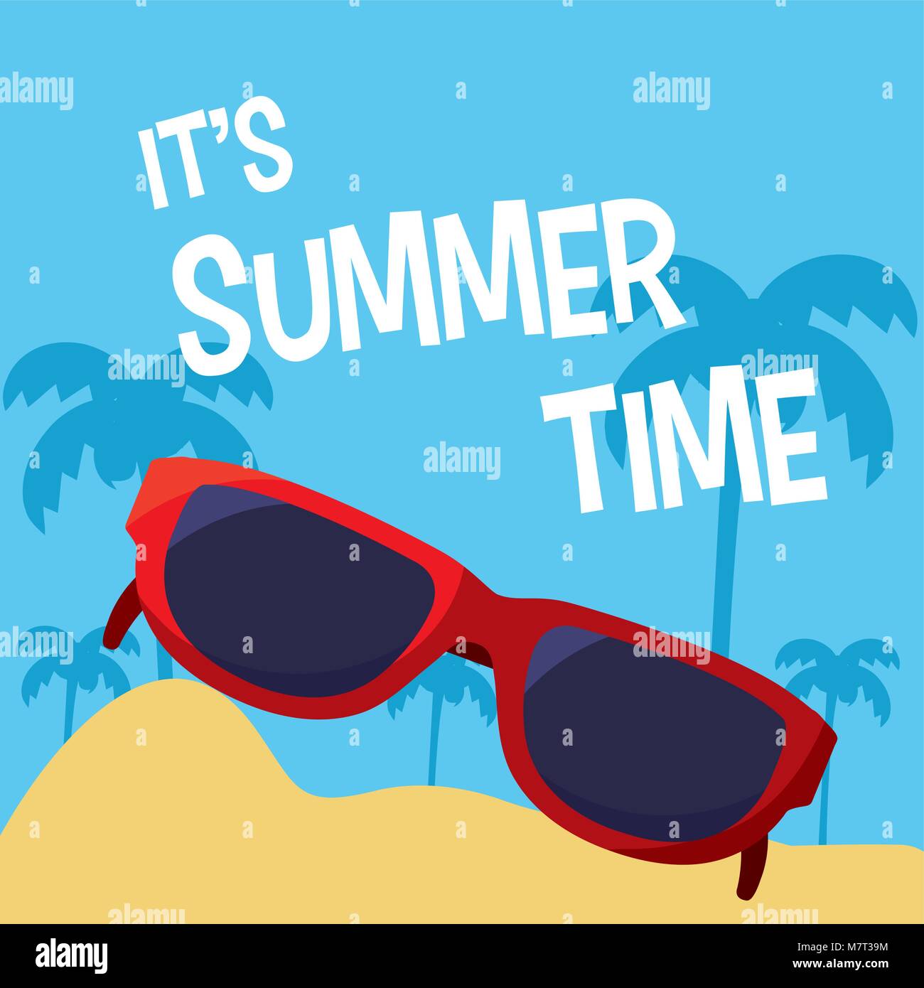 Its summer time Stock Vector Image & Art - Alamy