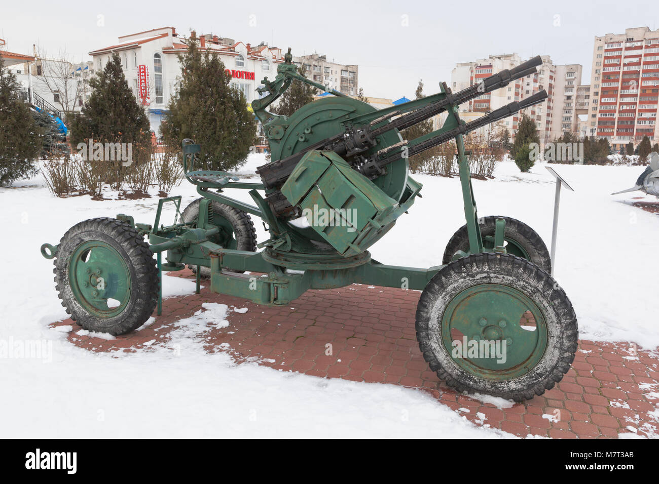 Anti Aircraft Machine Gun High Resolution Stock Photography and Images ...