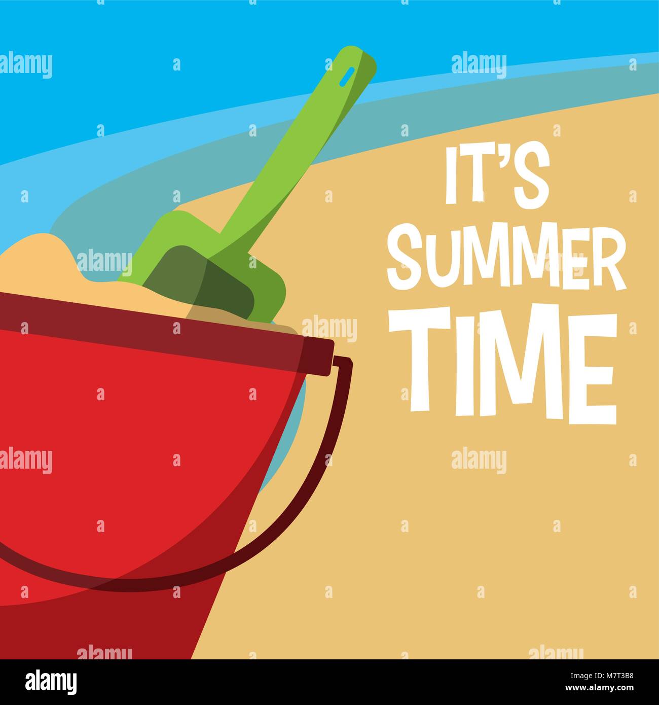 Its summer time design Stock Vector Image & Art - Alamy