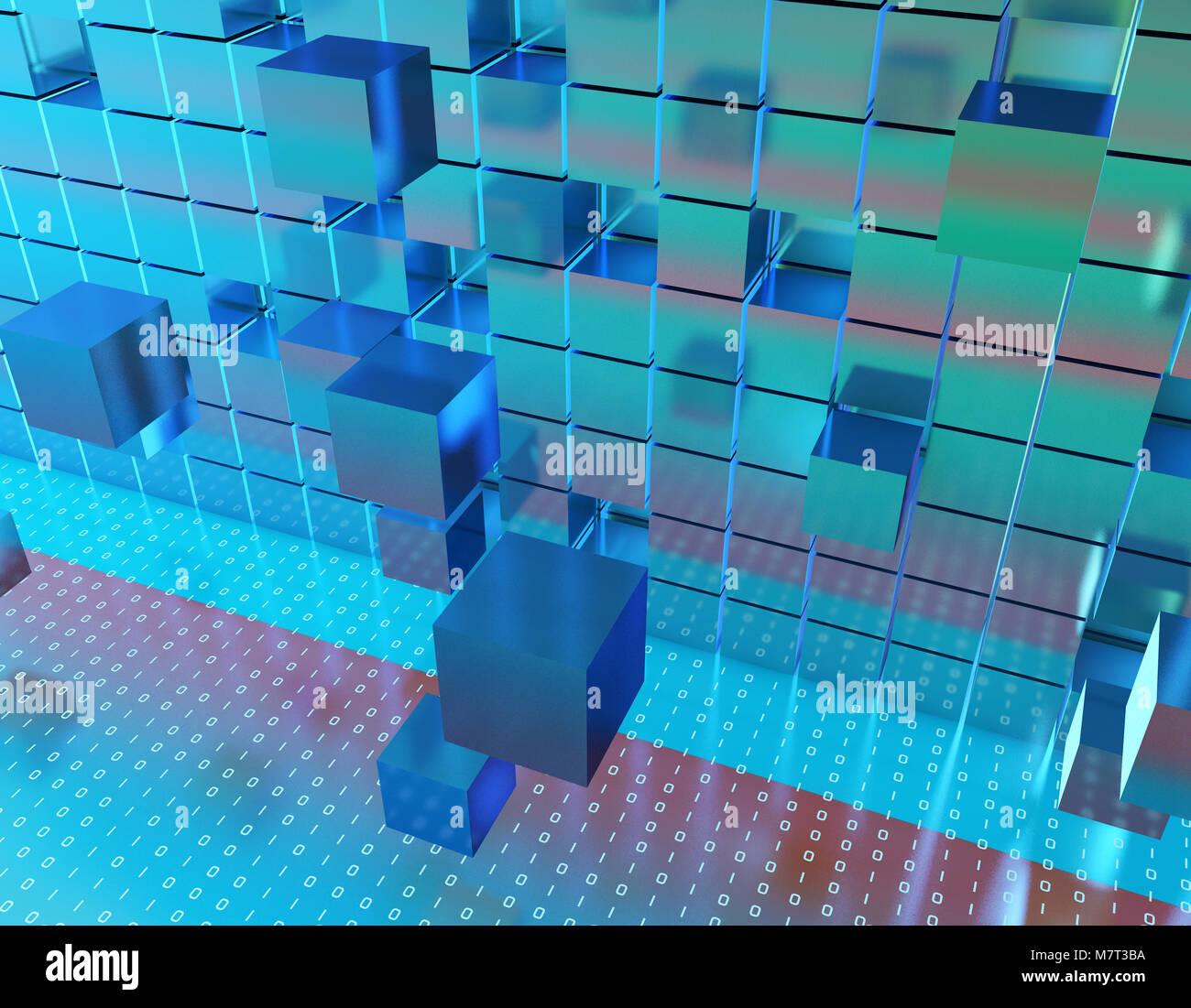 Network Data Transmission, Big Data Storage, Future Technology Stock ...