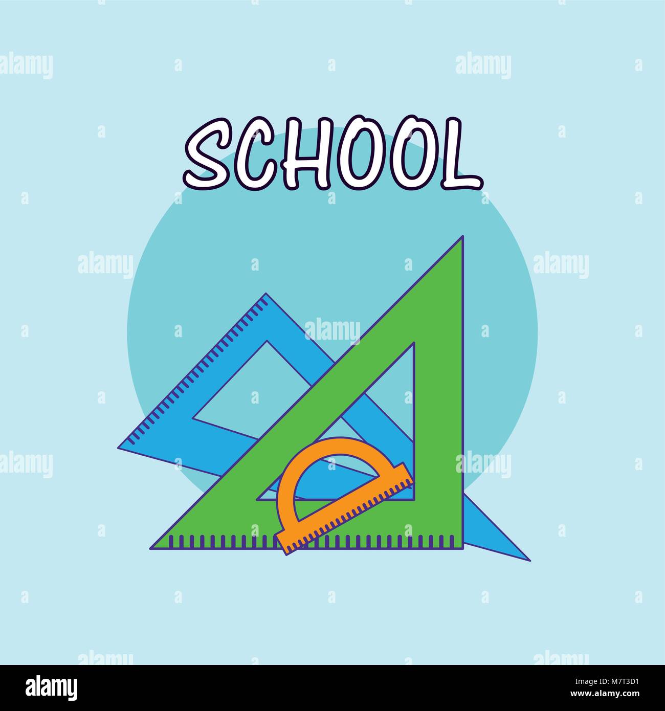 School supplies and utensils Stock Vector Image & Art - Alamy