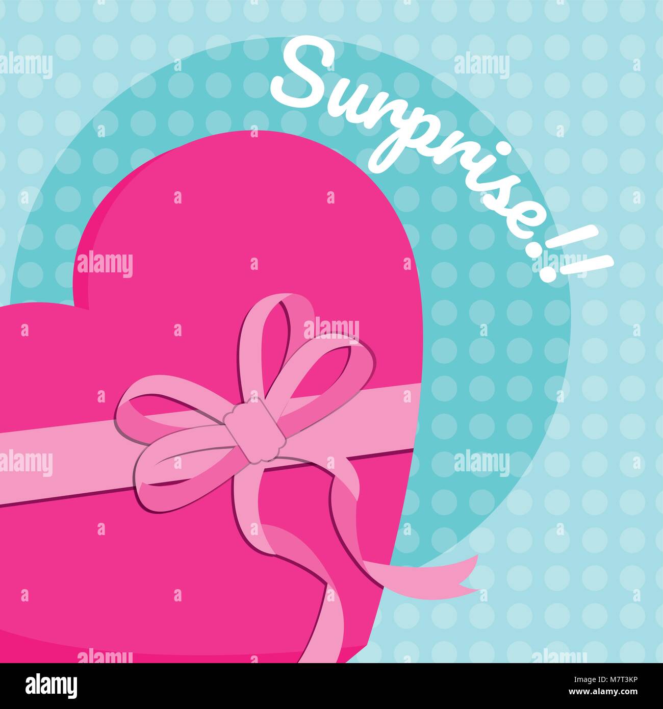 Gift box surprise card Stock Vector Image & Art - Alamy