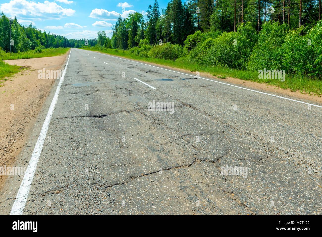 Gravel patches hi-res stock photography and images - Alamy
