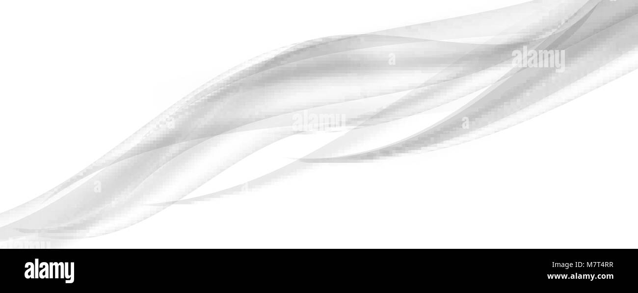 Modern Soft Smoke Gradient Waves Collection. Vector Illustration Stock ...