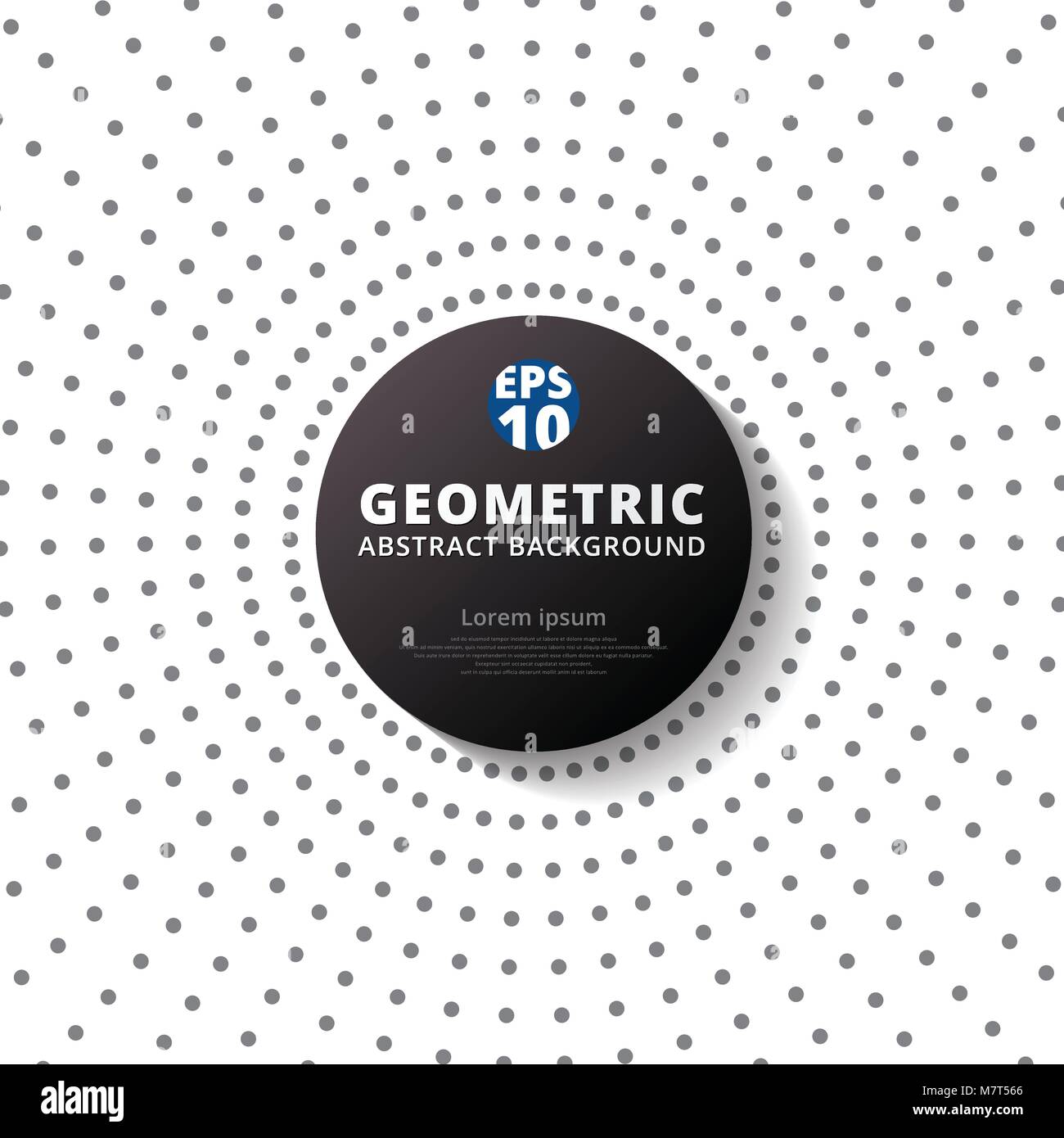 Black gray dots on Stock Vector Images - Alamy