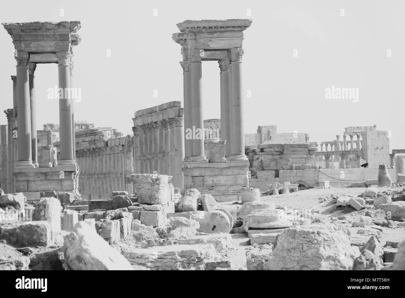 Ancient roman buildings in Black and White Stock Photos & Images - Alamy