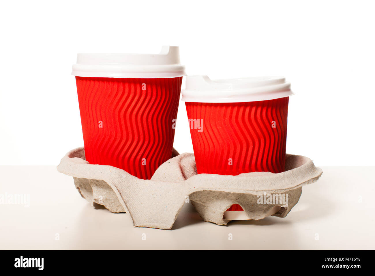 Set different takeaway coffee hi-res stock photography and images - Alamy