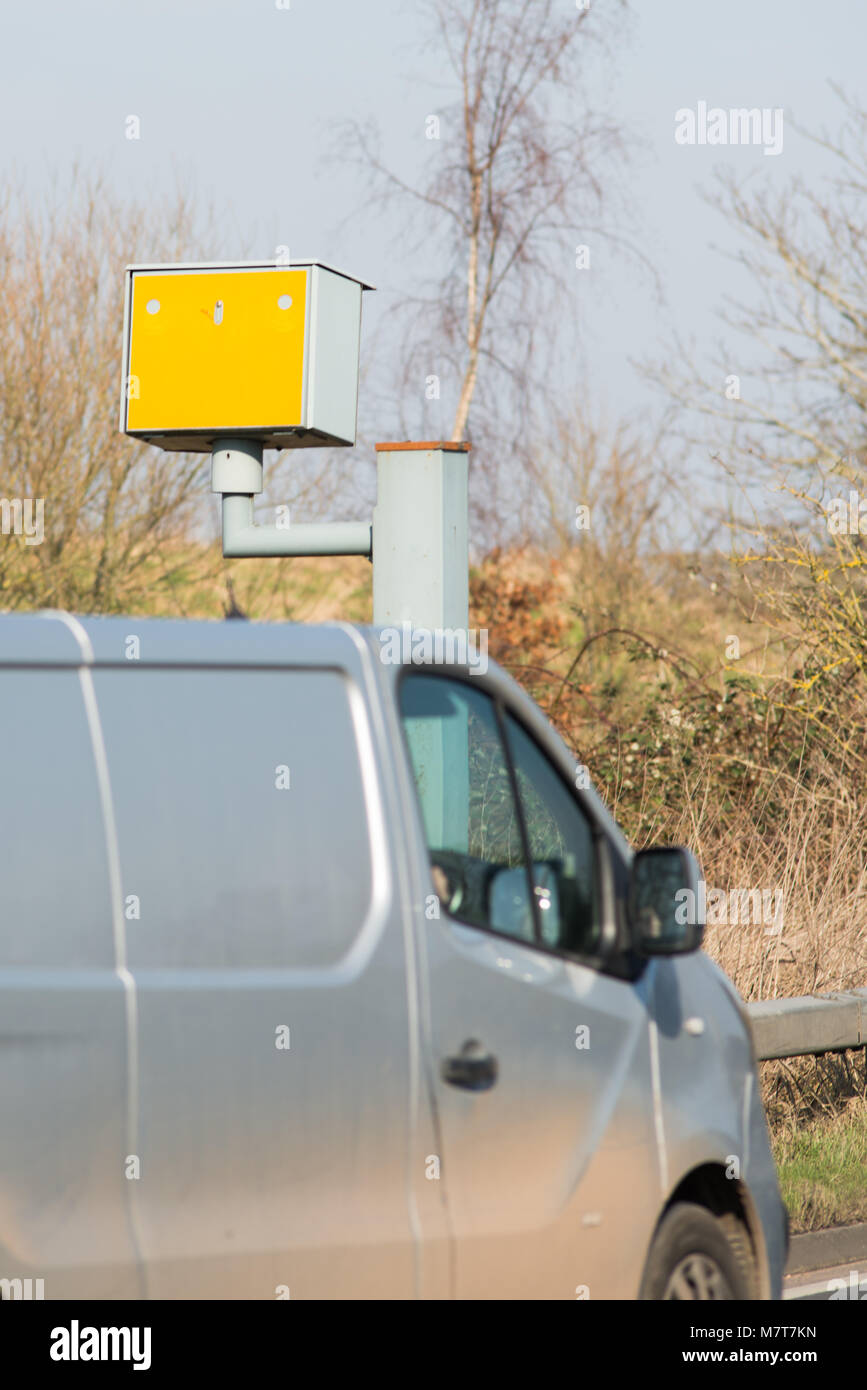 Modern roadside speed camera hi-res stock photography and images - Alamy