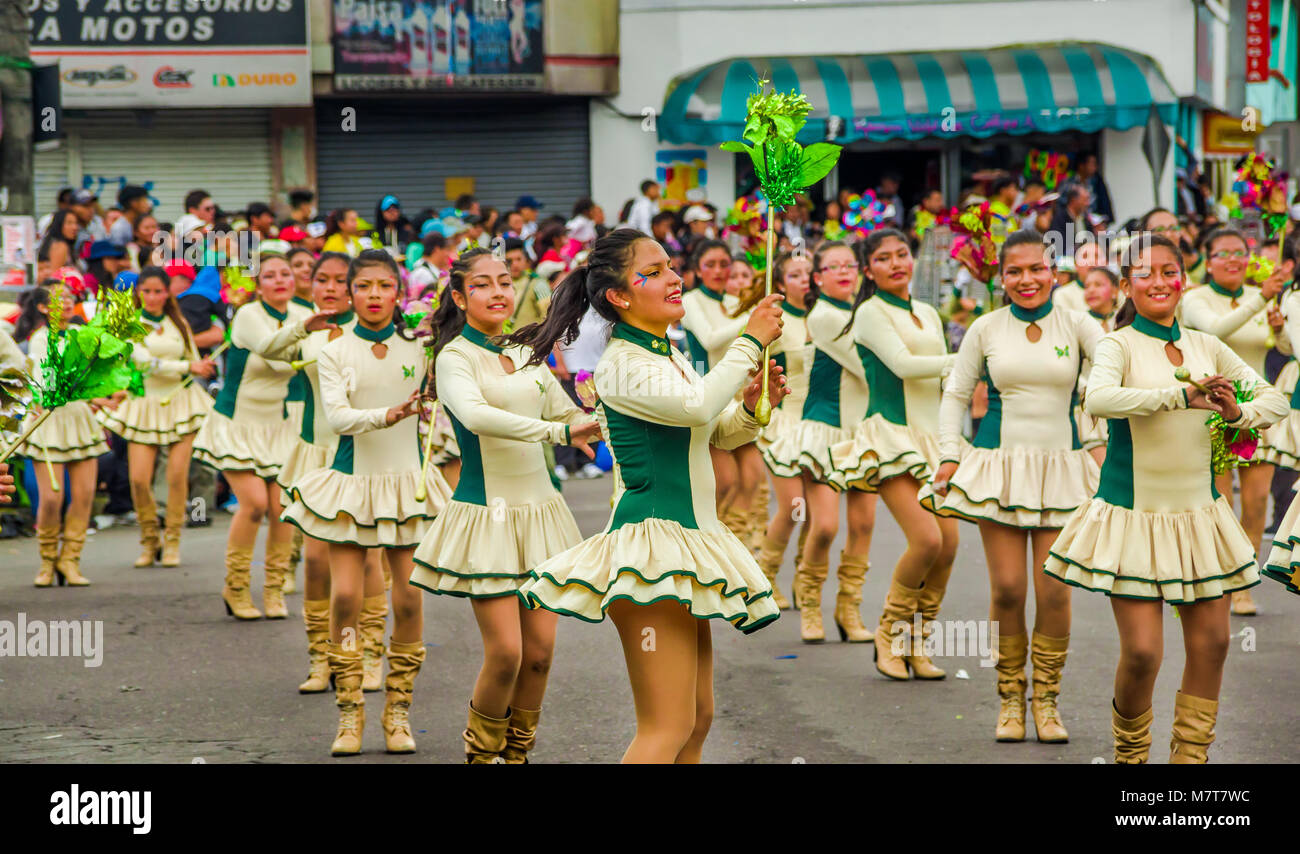 Ecuador school uniform hi-res stock photography and images - Alamy