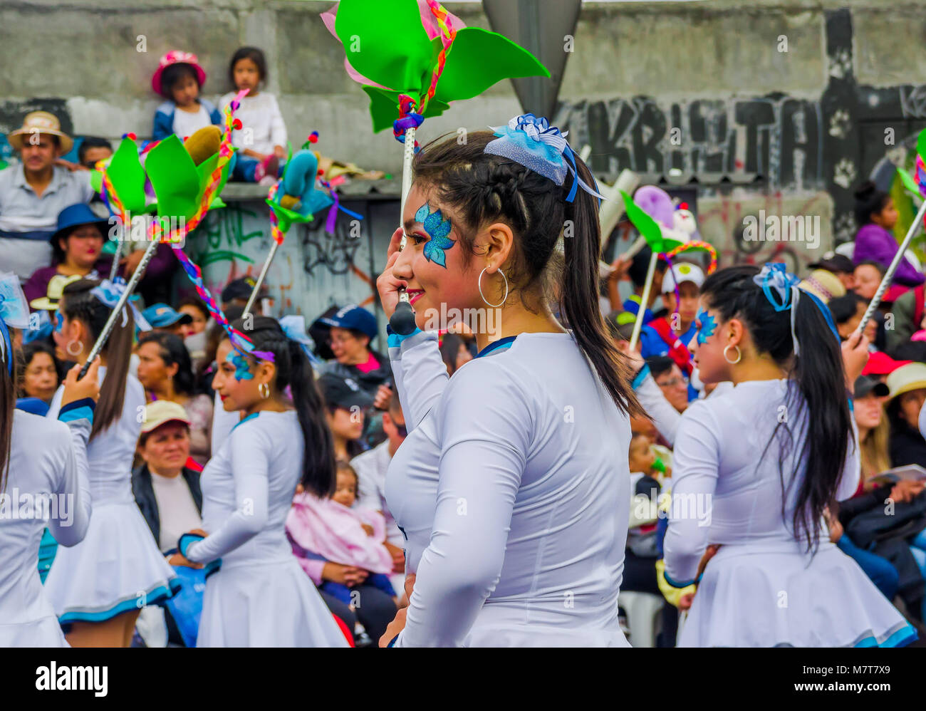 Ecuador school uniform hi-res stock photography and images - Alamy