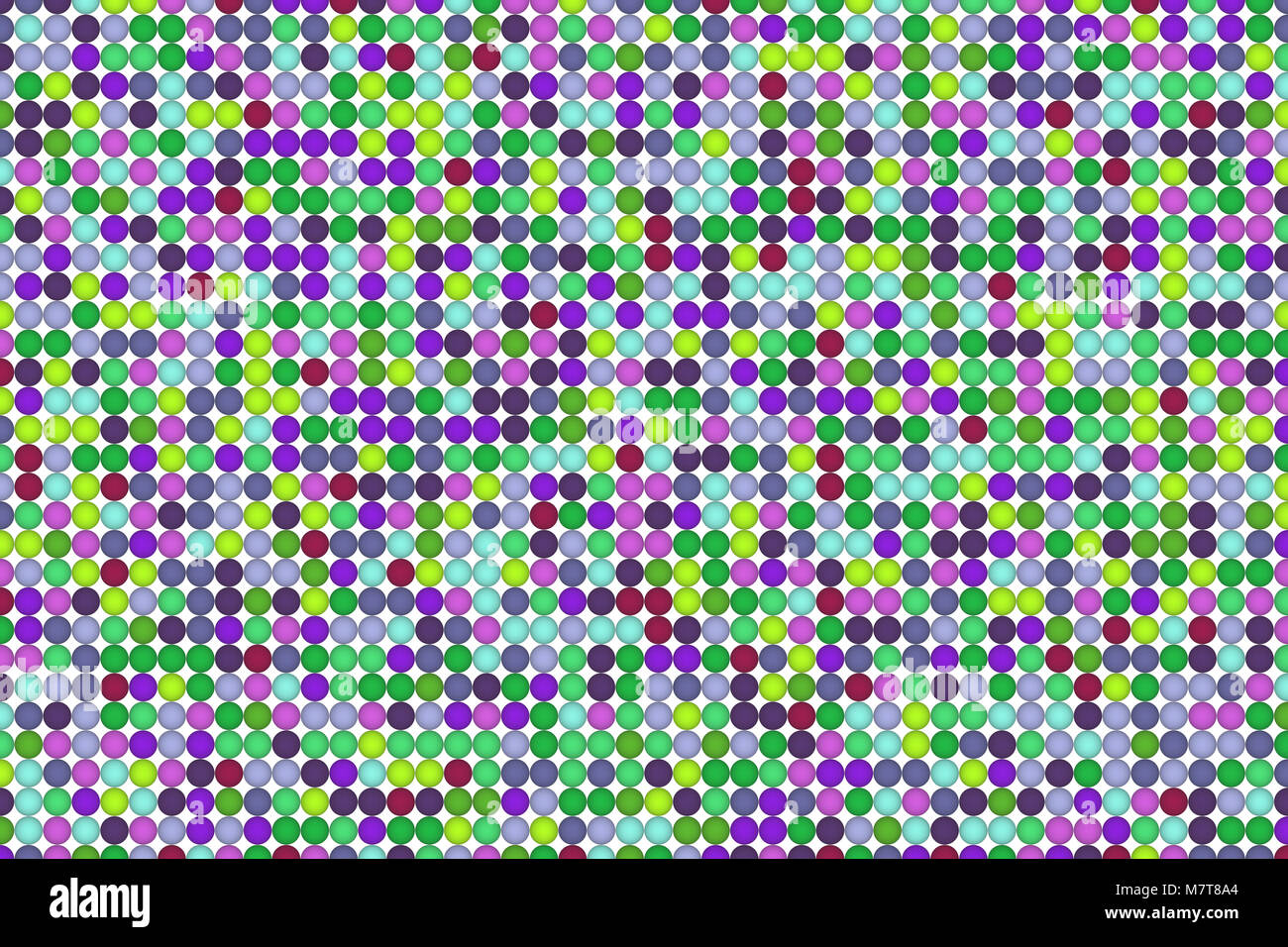 Colored 3D sphere, circle or ellipse pattern for design wallpaper ...