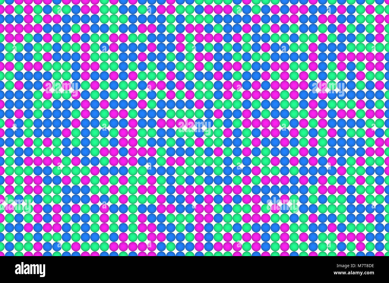 Colored 3D sphere, circle or ellipse pattern for design wallpaper ...