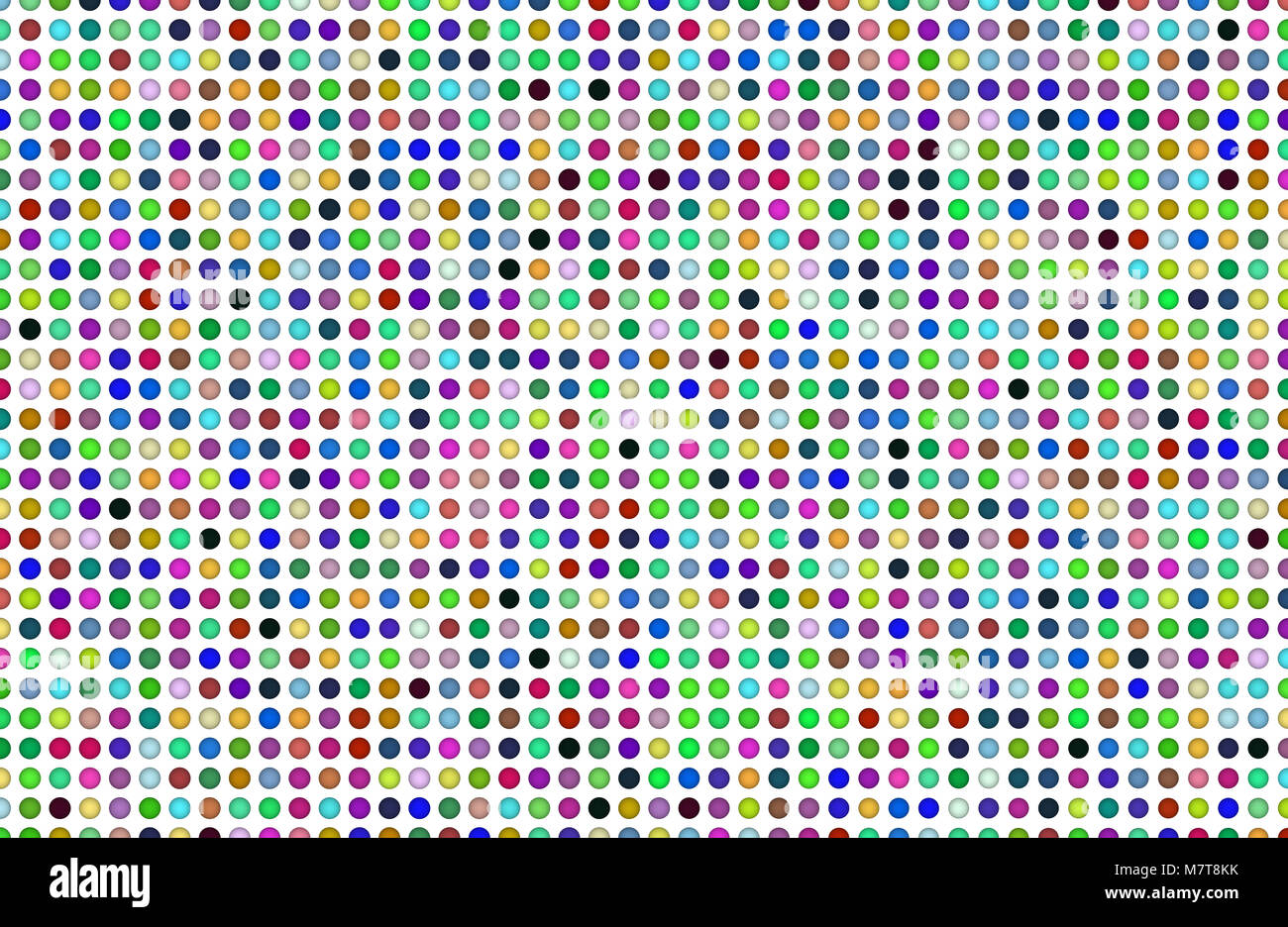 Colored 3D sphere, circle or ellipse pattern for design wallpaper ...