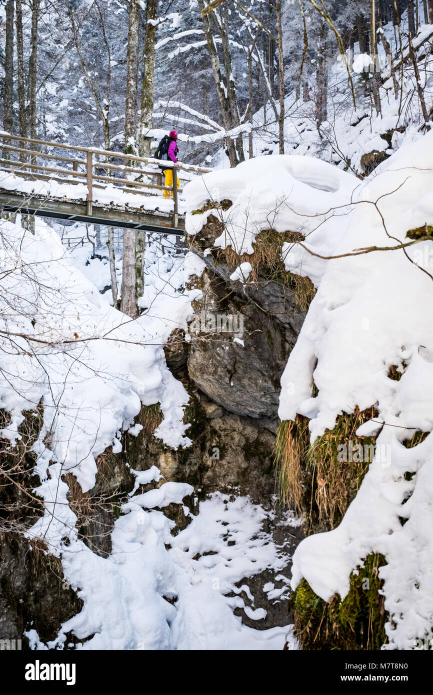 Wooden Snow Bridges High Resolution Stock Photography and Images - Alamy