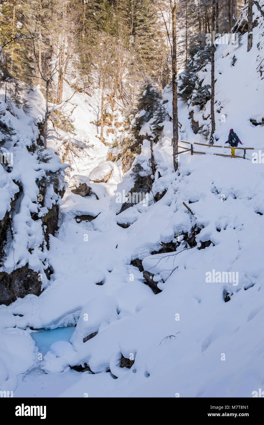 Wooden Snow Bridges High Resolution Stock Photography and Images - Alamy