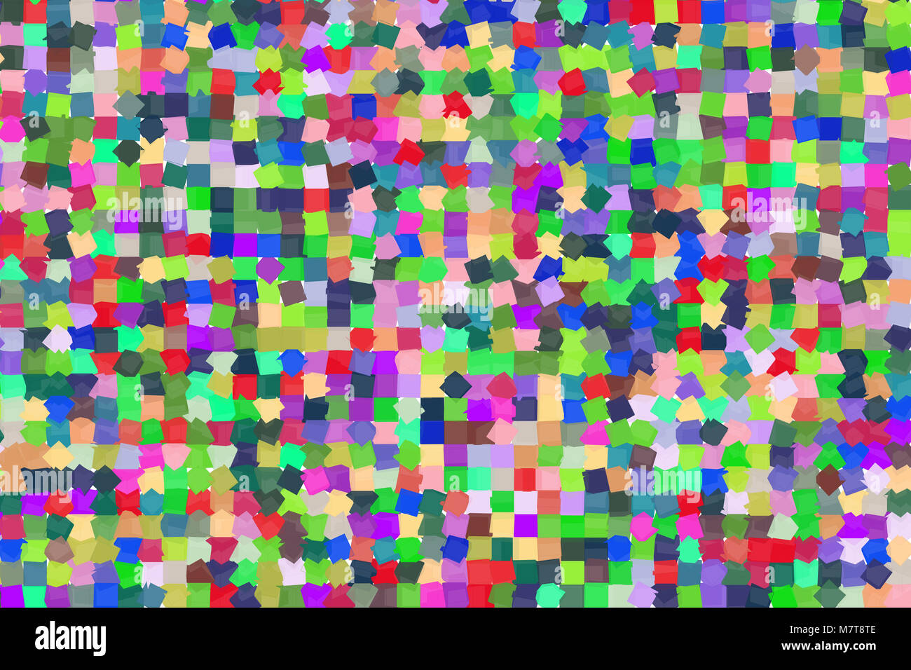 Colored square or rectangle 3D pattern for design wallpaper, texture or ...