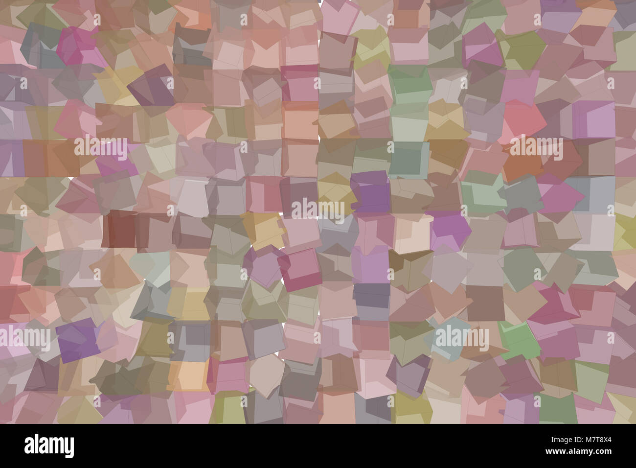 Colored square or rectangle 3D pattern for design wallpaper, texture or ...