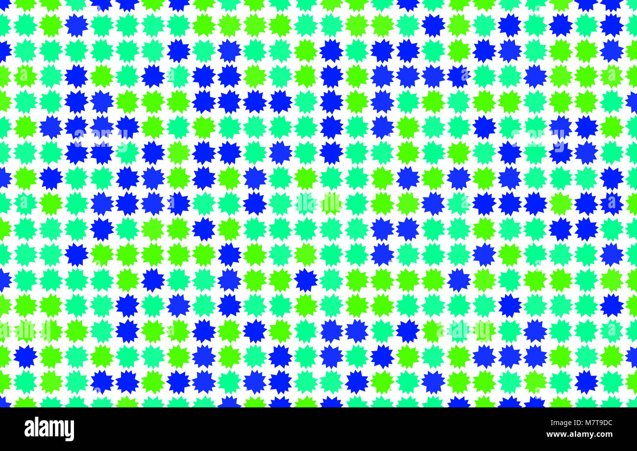 Colored star shape pattern for design wallpaper, texture or background ...