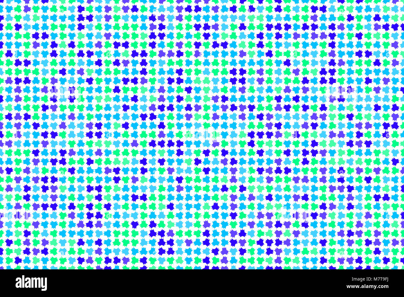 Colored star shape pattern for design wallpaper, texture or background ...