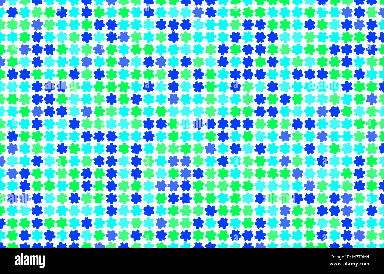 Colored star shape pattern for design wallpaper, texture or background ...