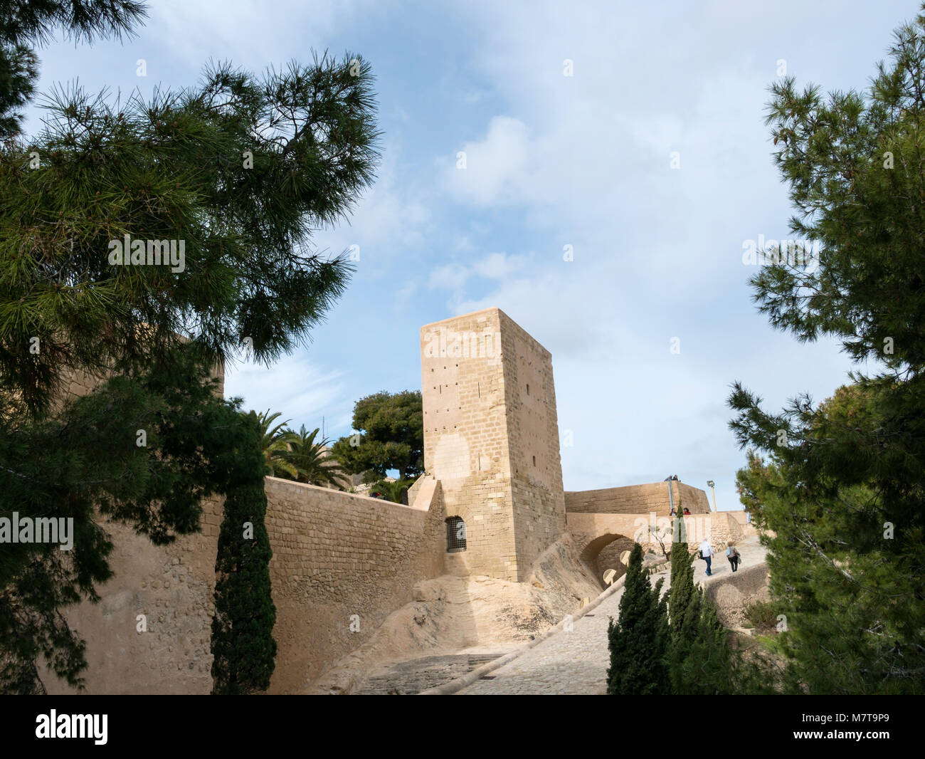 Alicante spain castle hi-res stock photography and images - Alamy