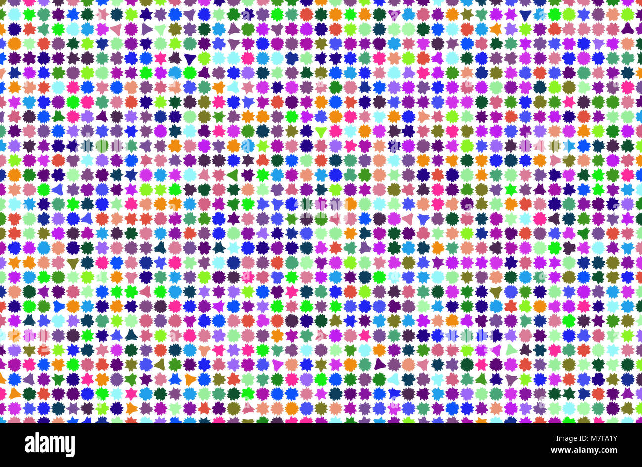 Colored shape pattern for design wallpaper, texture or background Stock ...