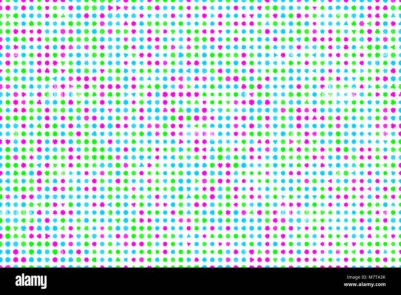 Colored shape pattern for design wallpaper, texture or background Stock ...