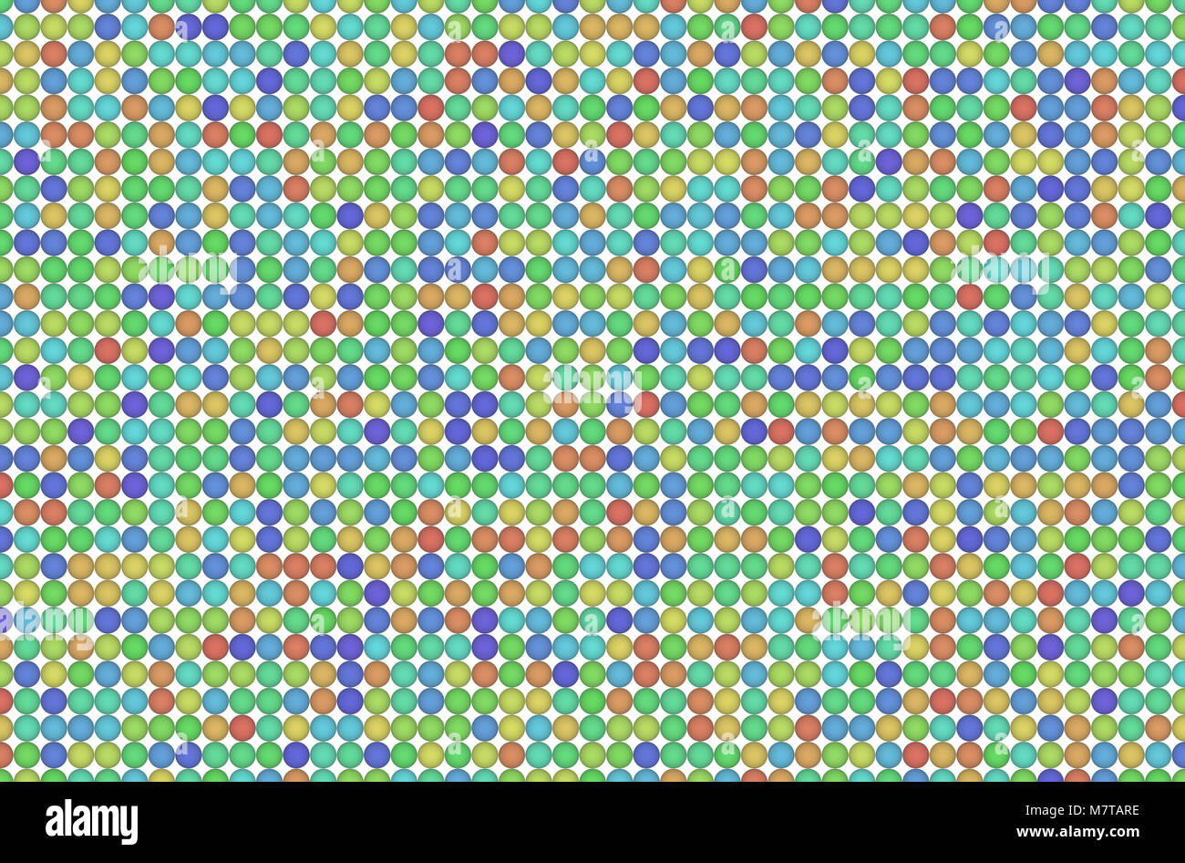 Colored 3D sphere, circle or ellipse pattern for design wallpaper ...